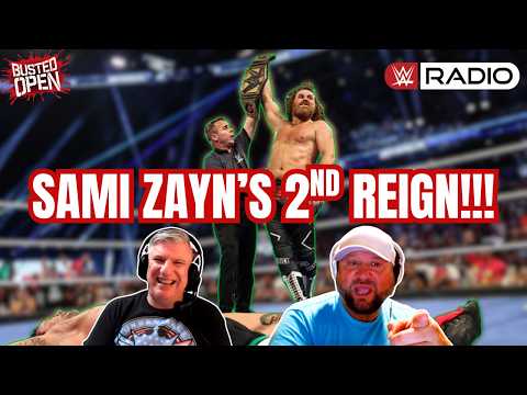 Reaction to Sami Zayn Beating CM Punk for WWE Title | Busted Open WWE