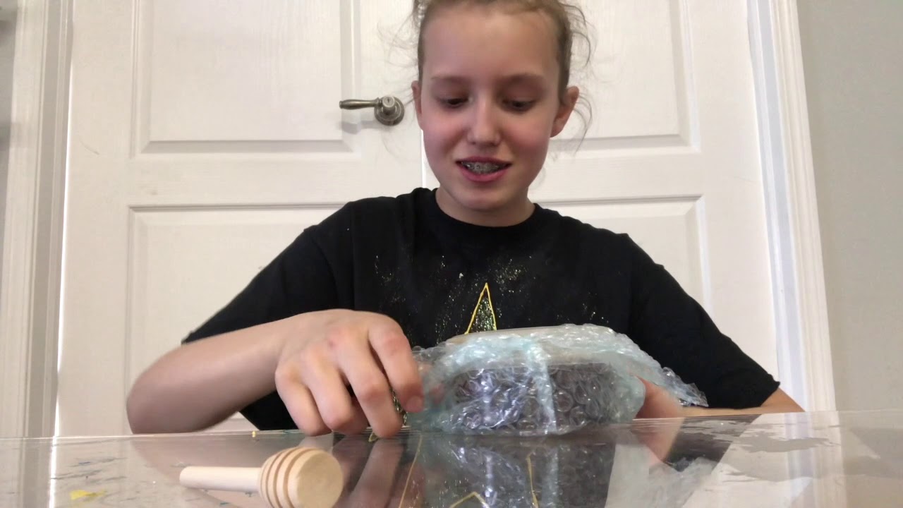 Kitty cake slime - YouTube