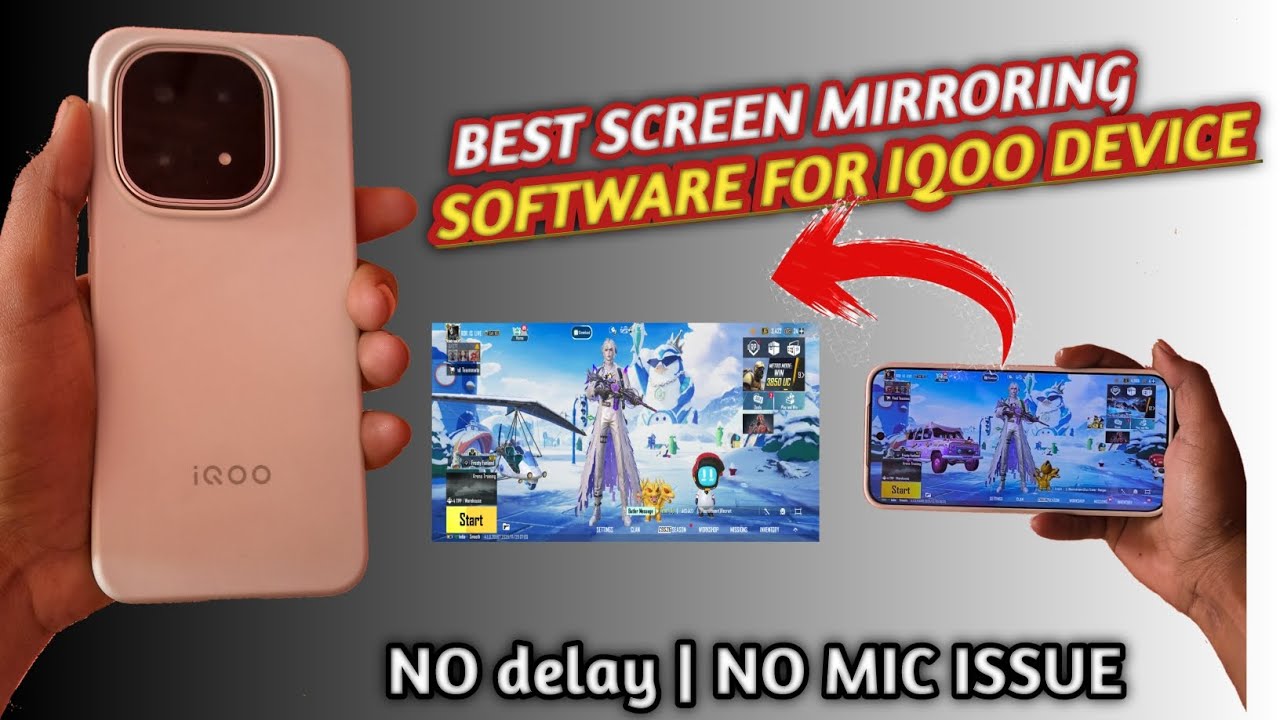 Free iQOO 15 Screen Mirroring Software with No Latency and Full ...