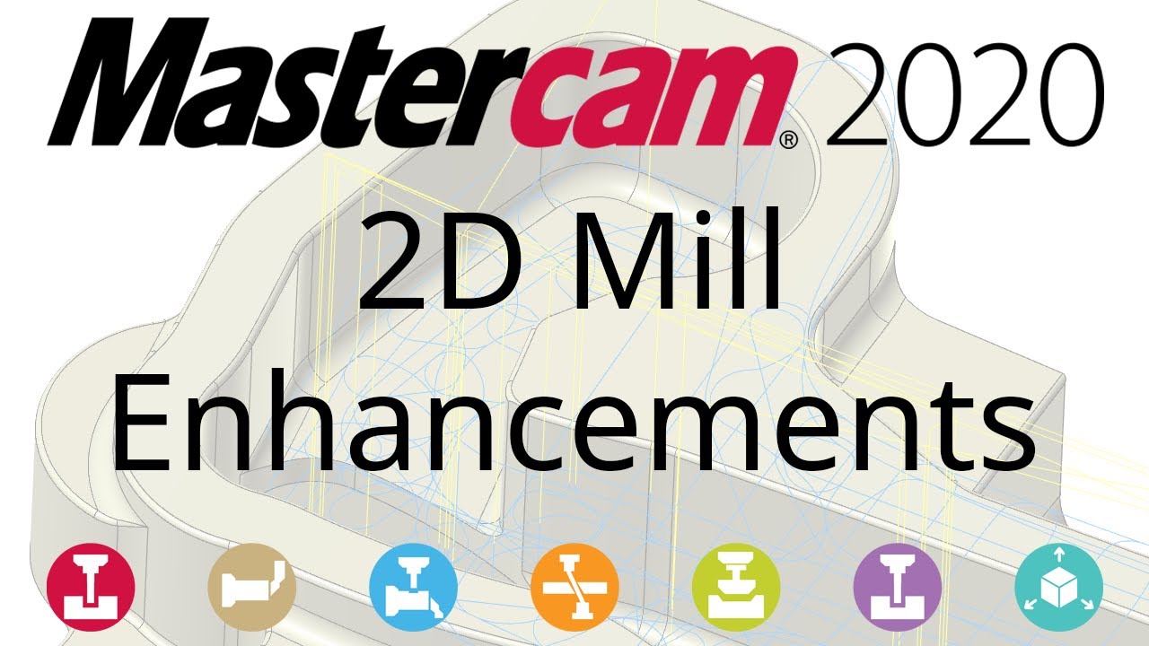 What's New in Mastercam 2020: 2D Mill - YouTube
