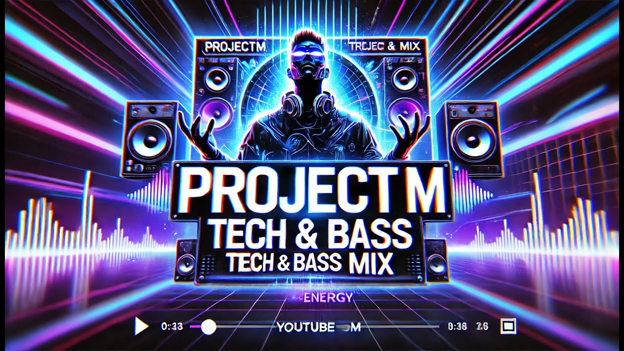 🔥2025 HYPE Tech & Bass House| ProjectM Music Visualizer|MEDUZA|GENESI ...