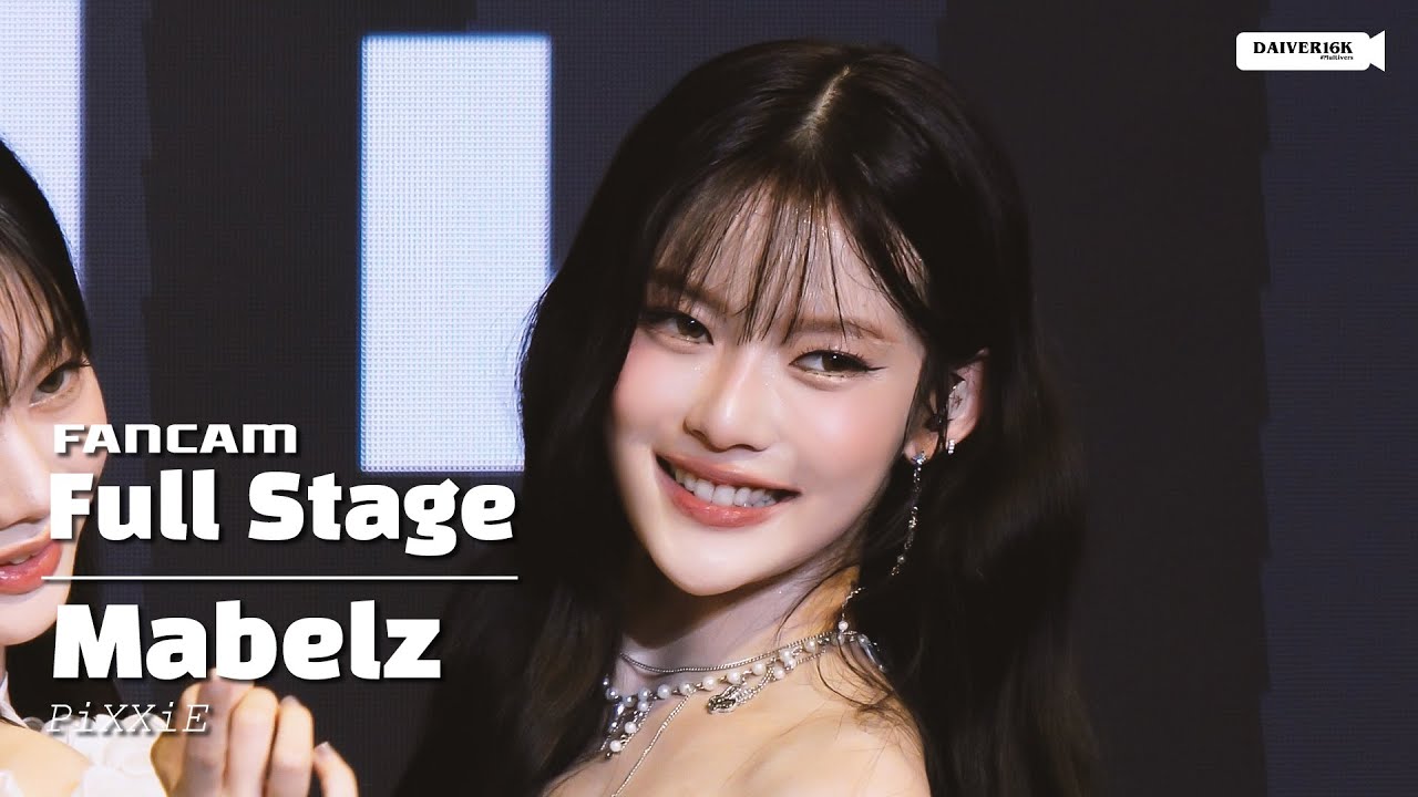 241001 [Fancam] Mabelz PIXXIE - Full Stage @ คาโอ 60 ปี Saving Future Smiles [4K] - YouTube