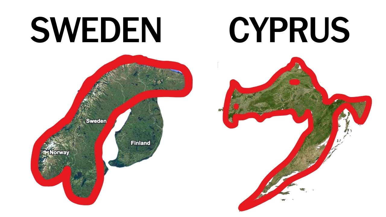 Countries That Have Weird Shapes - YouTube