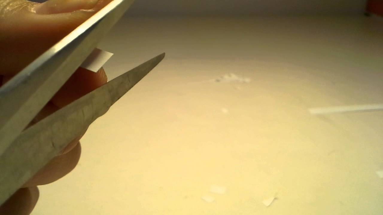 Paper cutting sound-no talking - YouTube