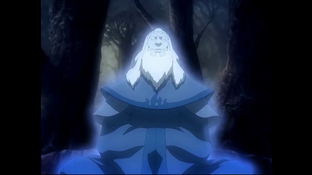 Roku offers his wisdom to Aang on the Giant Lion Turtle - YouTube