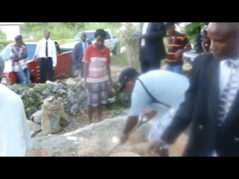 Jamaican funeral in the country - YouTube