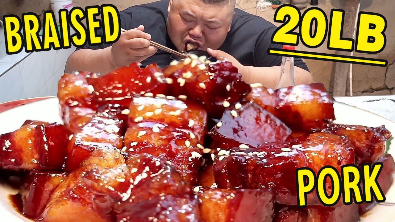 Brother Monkey makes 20 pounds of braised pork. It’s fat but not greasy ...