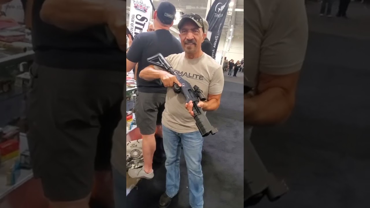 Taiga Wolverine M Folding Shotgun - YouTube