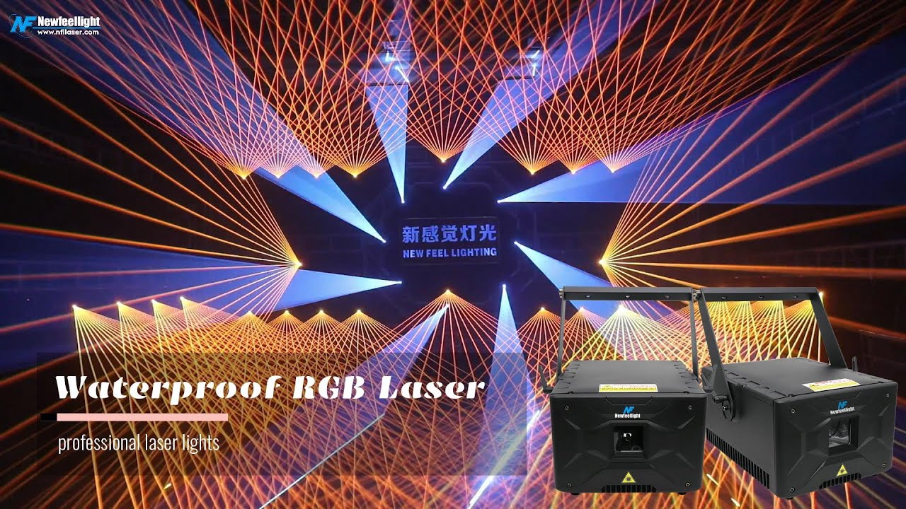 A3 Professionals Outdoor IP66 5~15W Laser Light Show For Wedding - YouTube