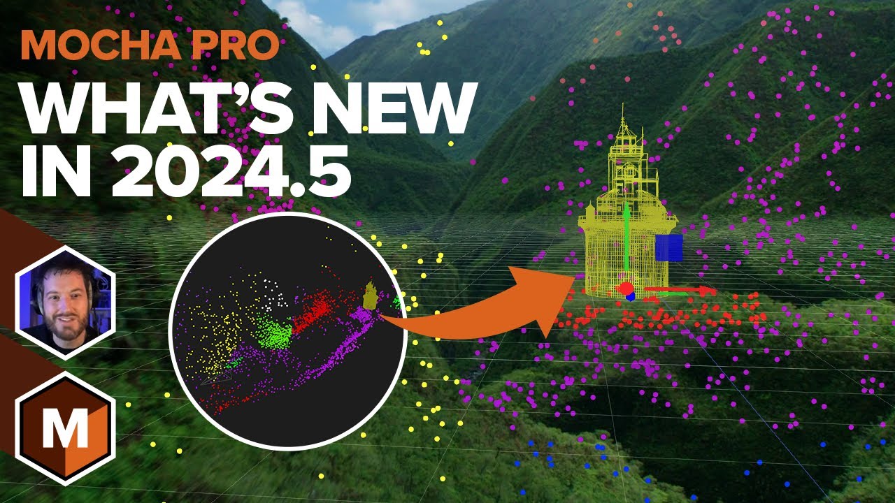 Mocha Pro 2024.5 : New Features for Better VFX Tracking & 3D Solves ...