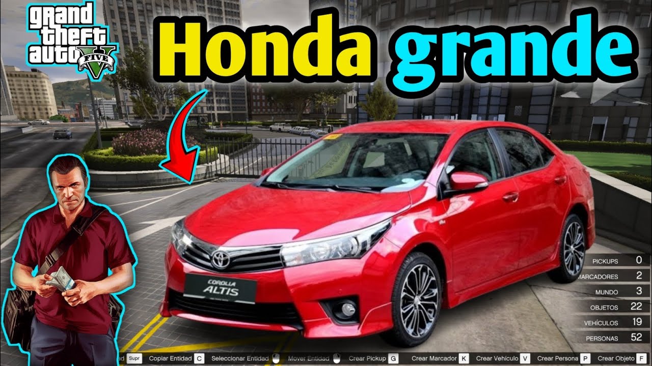 Gat5 ma honda grande car, gta 5 pakistan, gta 5 mods naya model Los ...