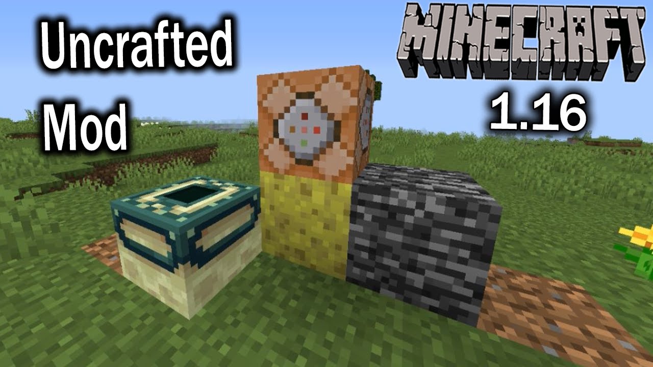 Crafteando lo Incrafteable! - Uncrafted Mod - Minecraft 1.16 - YouTube