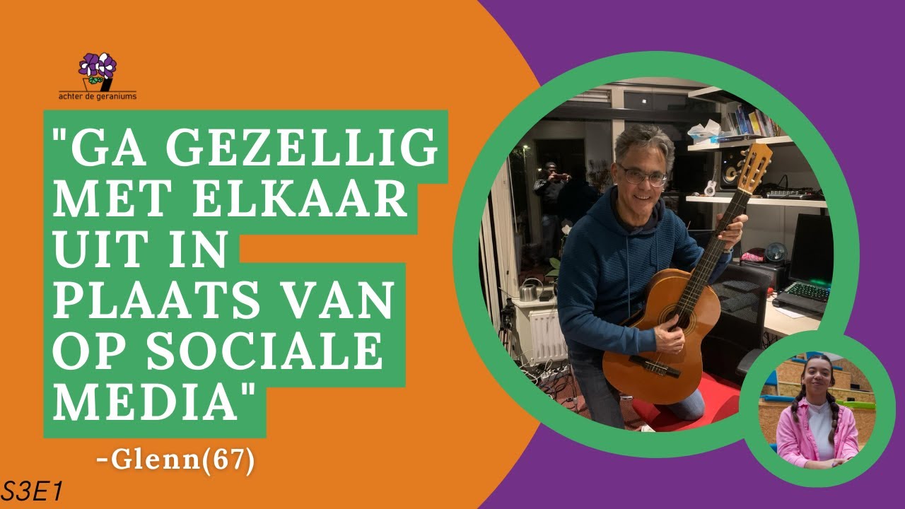 Glenn (67) - Achter de Geraniums S3E1 - YouTube
