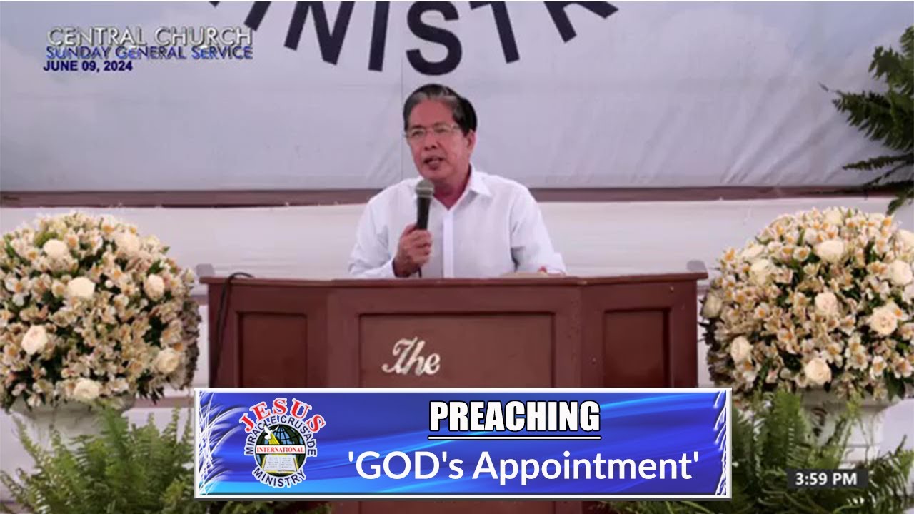 JMCIM | Preaching | Bel. Ordained Preacher Louie Angeles | June 9, 2024 ...