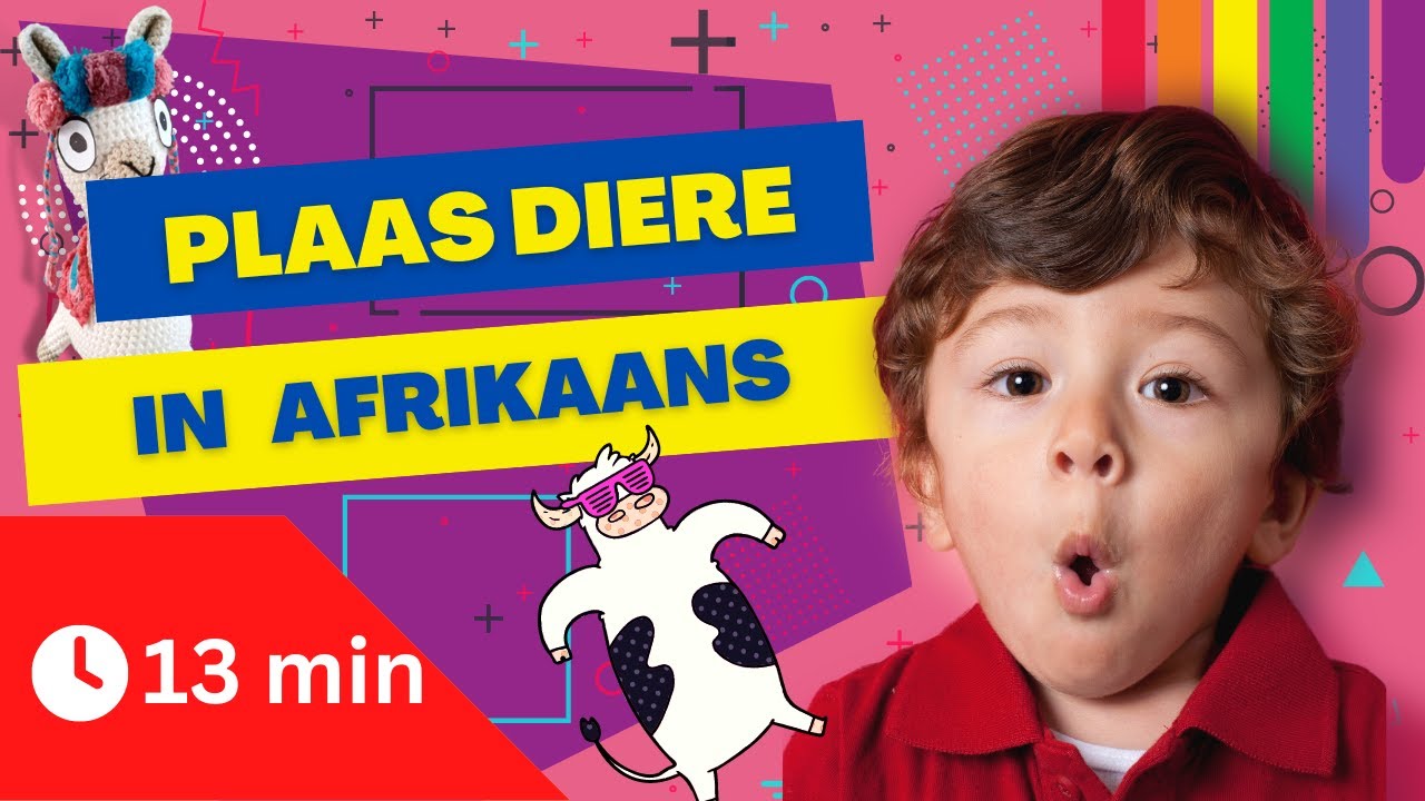 Plaasdiere #kleuters #lami #afrikaans #liedjies - YouTube