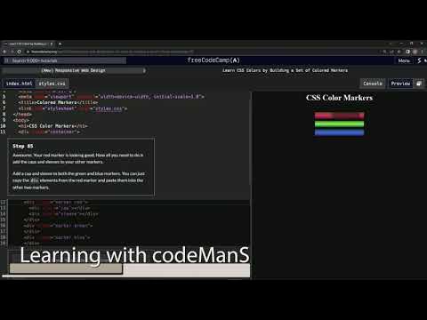 Learn CSS Colors by Building a Set of Colored Markers - Step 85 - YouTube