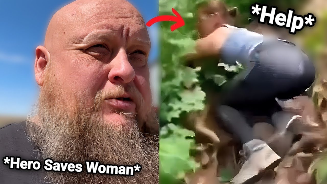 Man Saves Woman In Woods But They Still Prefer The Bear?! - YouTube
