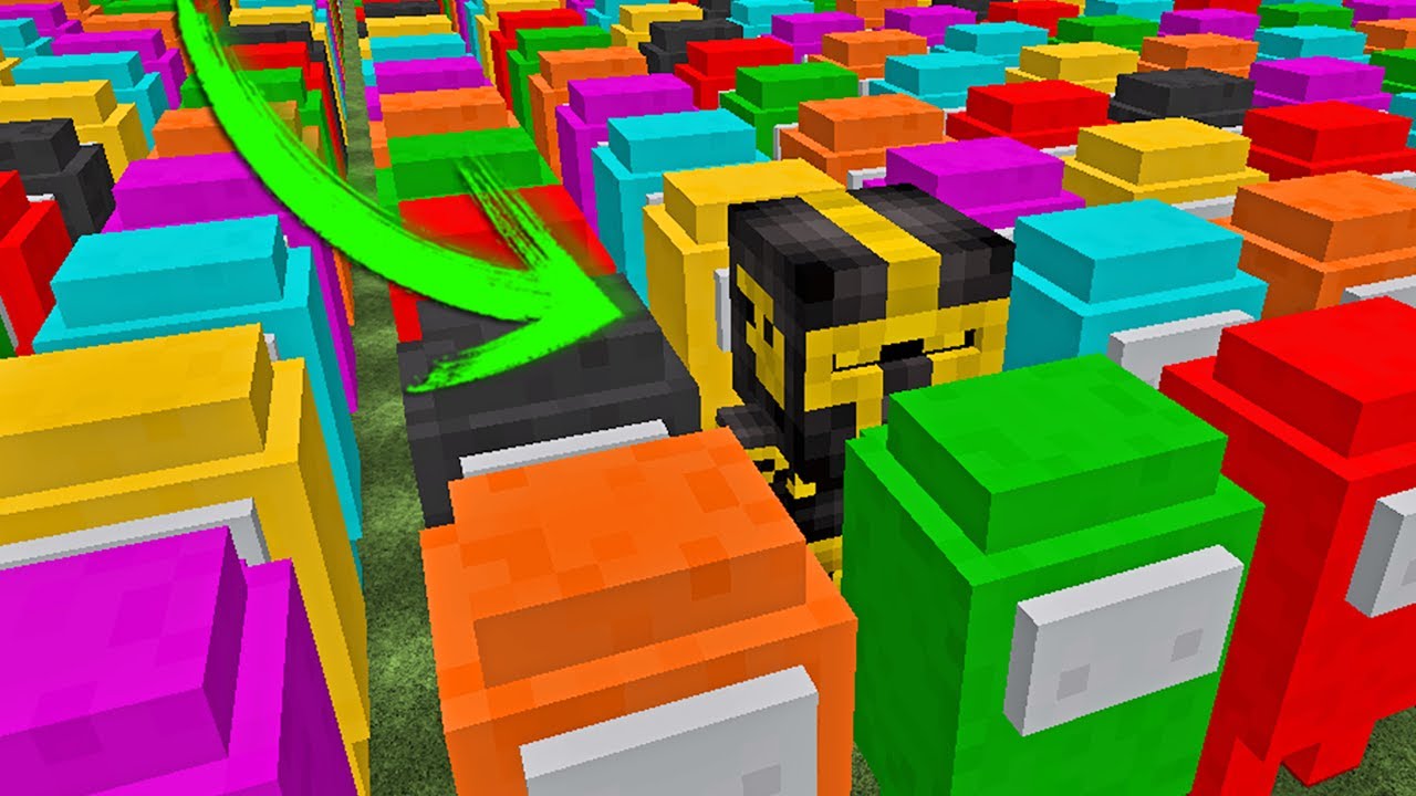 ¿CUÁL ES EL VERDADERO AMONG US EN MINECRAFT TROLL? 🧐 - YouTube