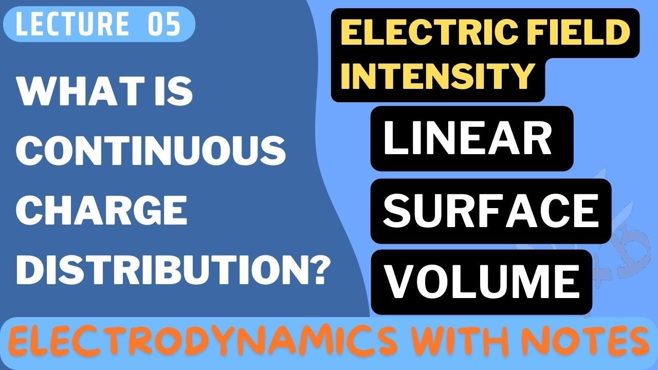 What is continuous charge distribution? | Electric Field Due to ...