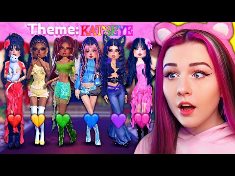 Regenbogen-Challenge mit KATSEYE-Mitgliedern im neuen Update! | ROBLOX Dress To Impress