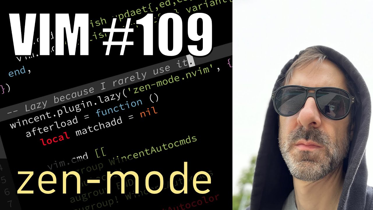 Vim #109: zen-mode.nvim - YouTube