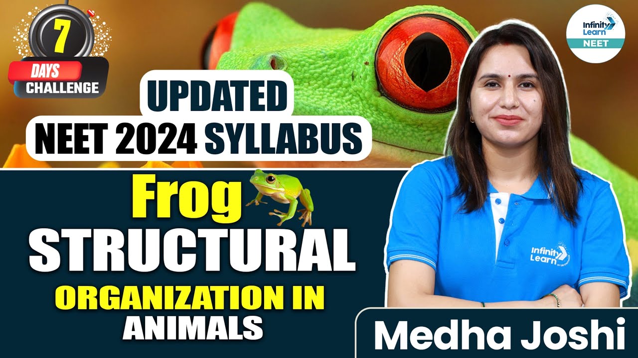 NEET 2024 | 🐸Frog | Structural Organisation in Animals | NEET Zoology ...