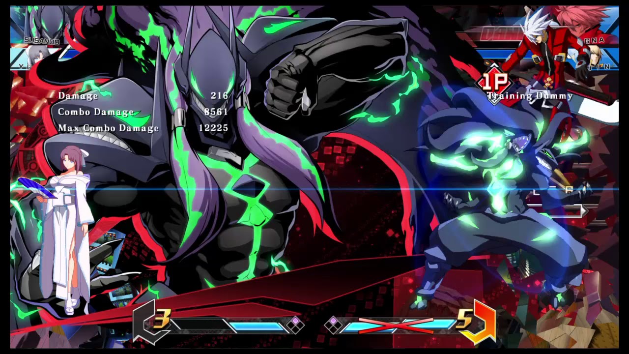 BBTag Susanoo/Yumi training - YouTube
