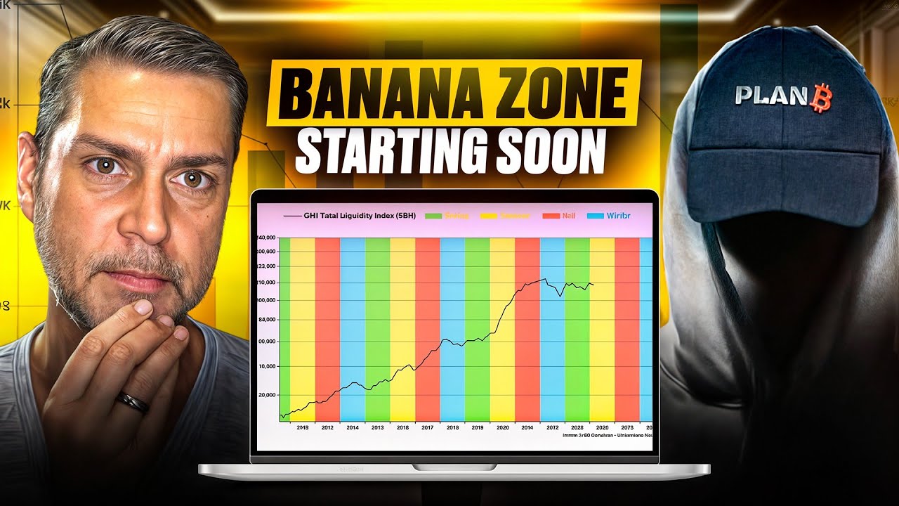 PlanB and Raoul Pal: This New Chart Proves the Banana Zone Is Starting Really Soon - YouTube