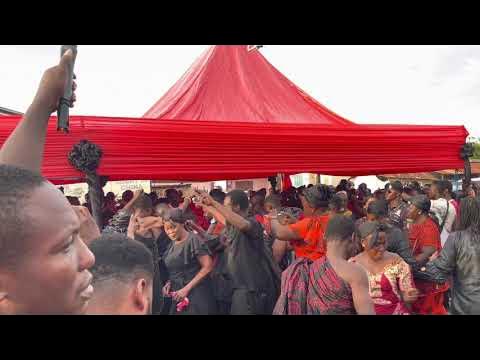Nana Tabi And Akwaboah’s Family Storms Their Father’s One Week - YouTube
