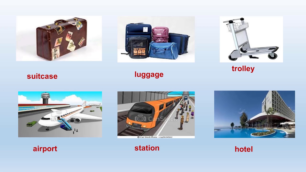Unit 6 Vacation Lesson 1 Vocabulary. Travel - YouTube
