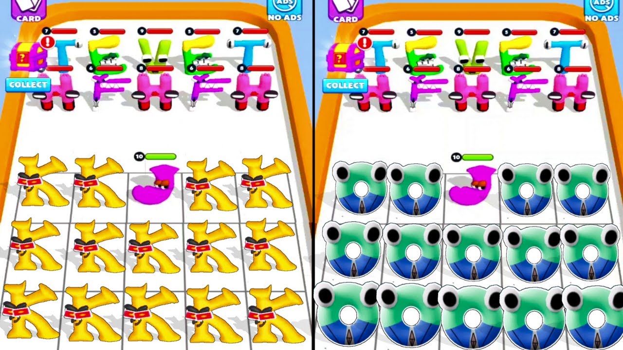 Merge Alphabet Combine Vs Merge Alphabet Run, Number Lore, Alphabet Run ...