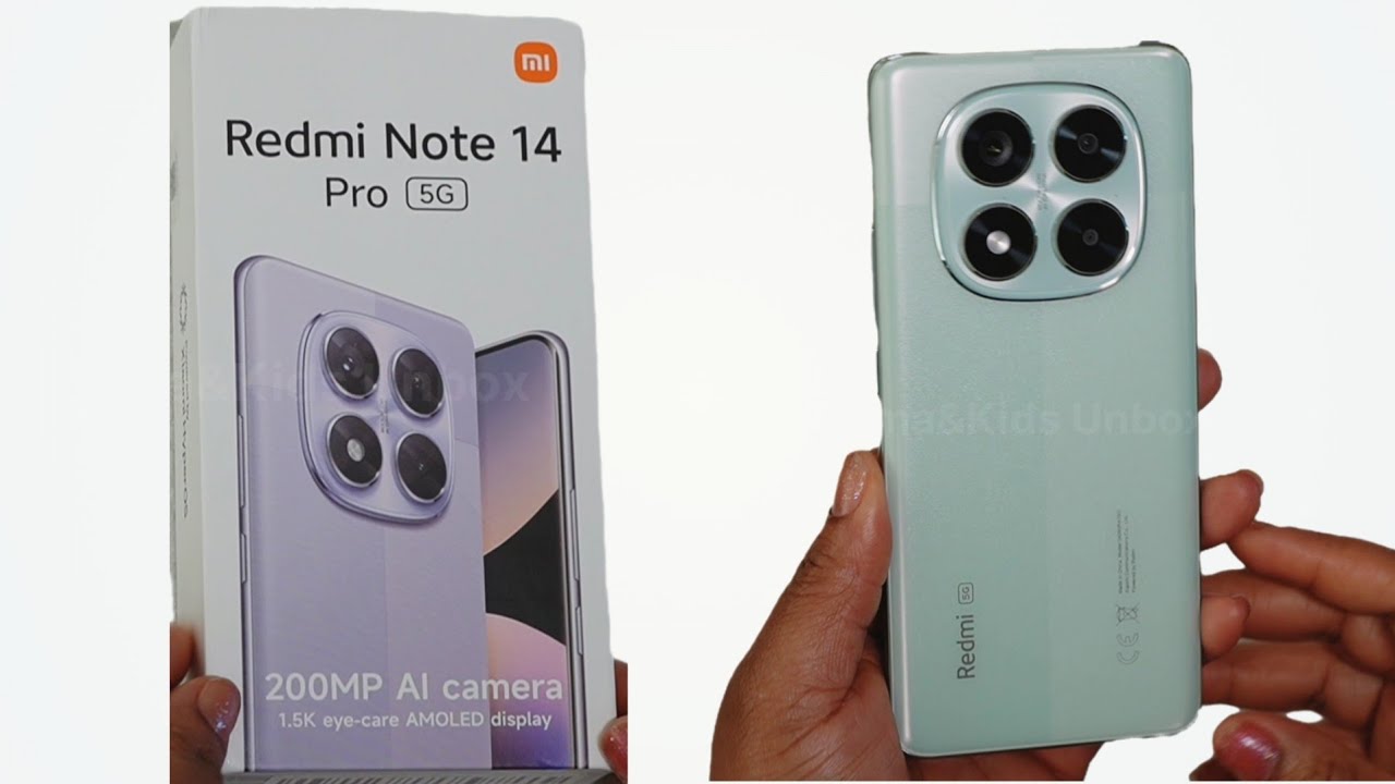 Redmi Note 14 Pro 5g Unboxing | Global Version - YouTube