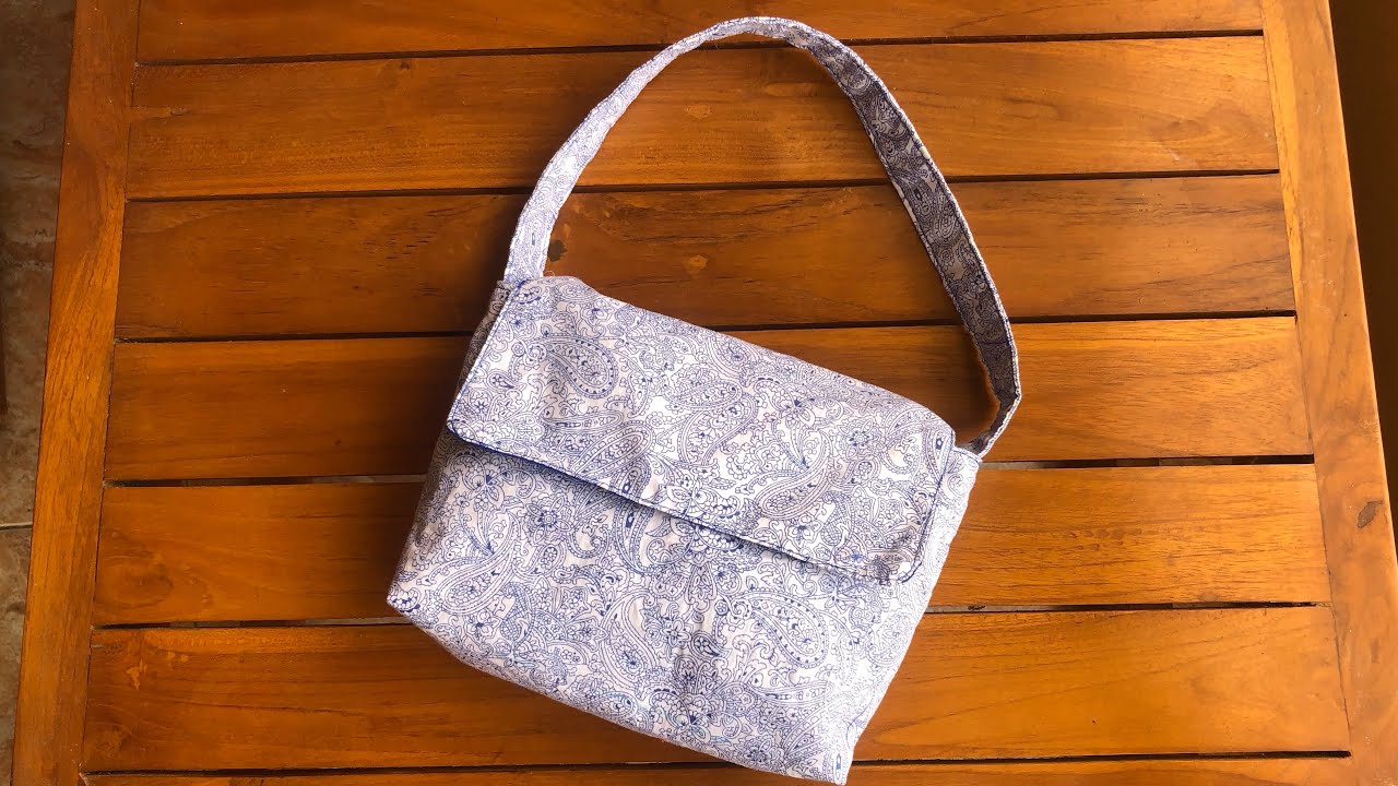 How to Sew Simple Bag - Sewing Simple Bag Tutorial for Beginner - YouTube