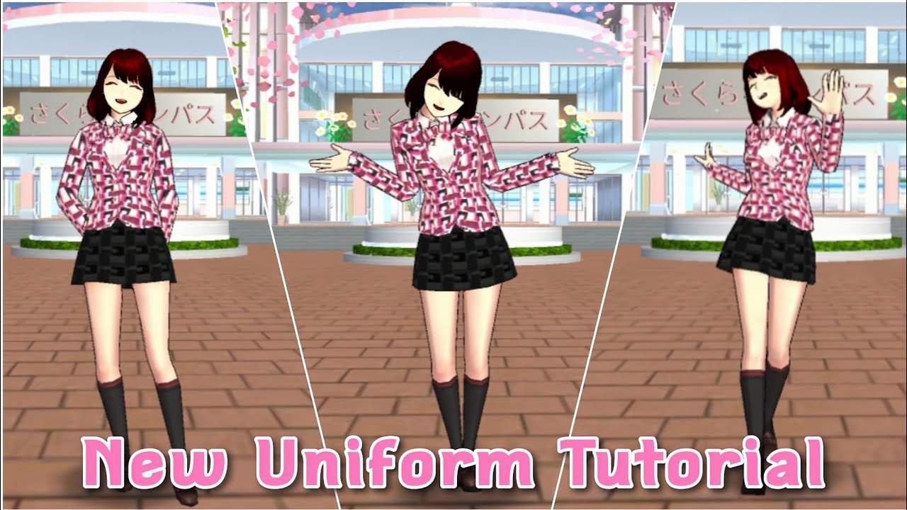 New Uniform Tutorial | Sakura School Simulator | Gweyc Gaming - YouTube