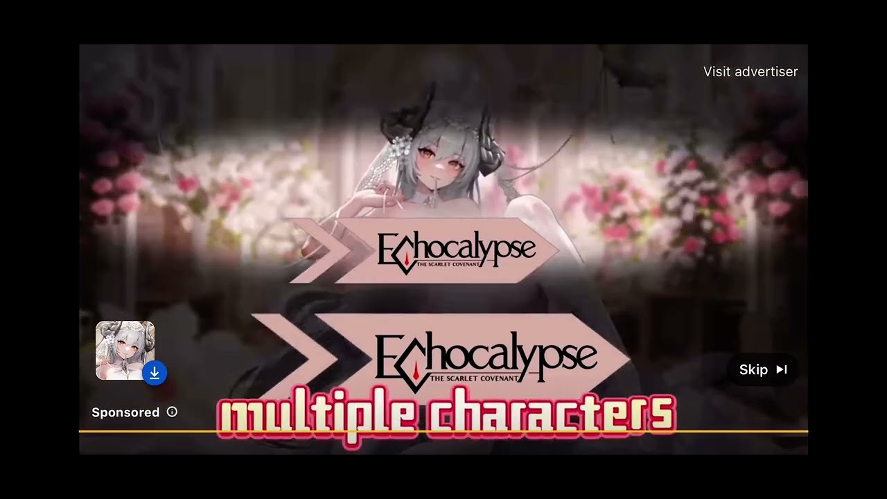 Echocalypse: Scarlet Covenant commercial - YouTube