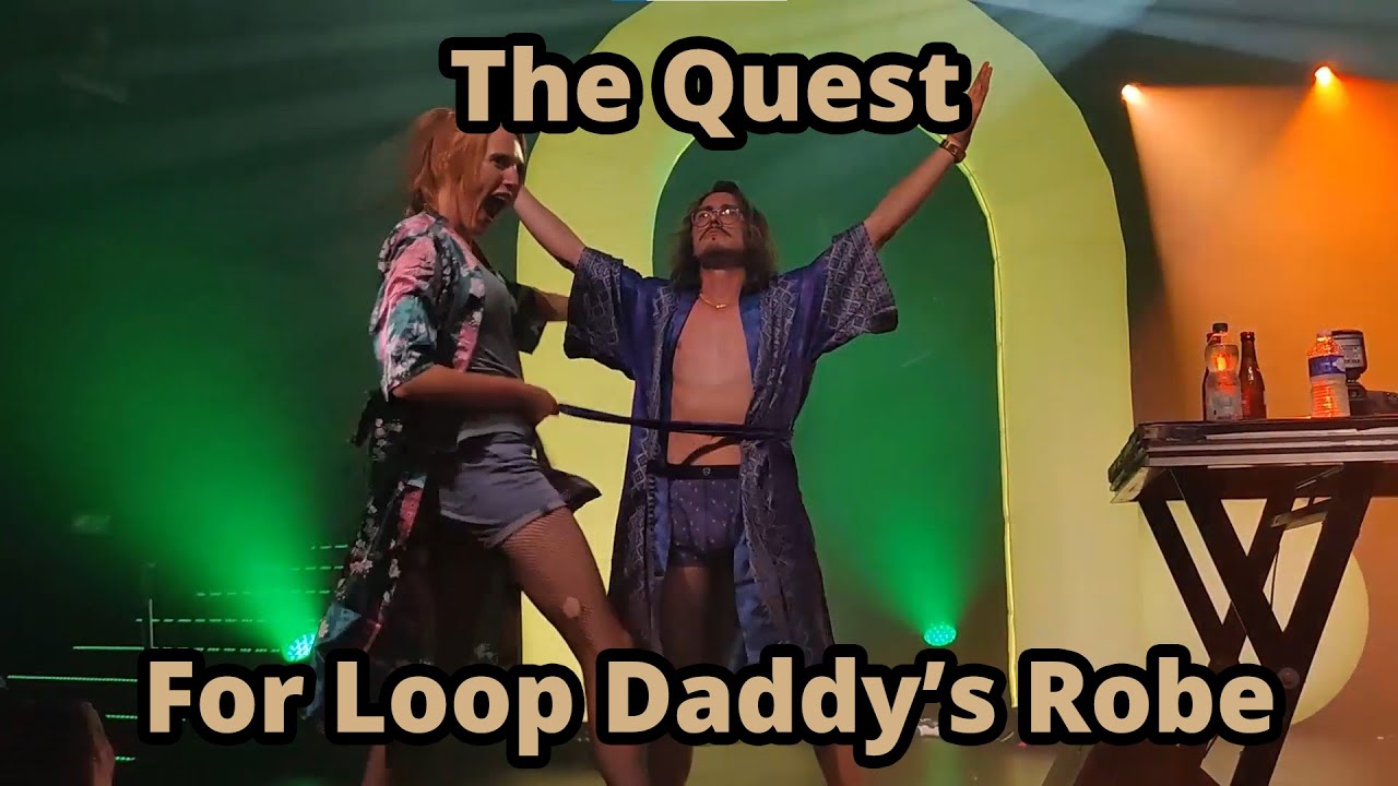 Switching robes with Marc Rebillet: Jennecy's quest (Belgium, 2022 ...
