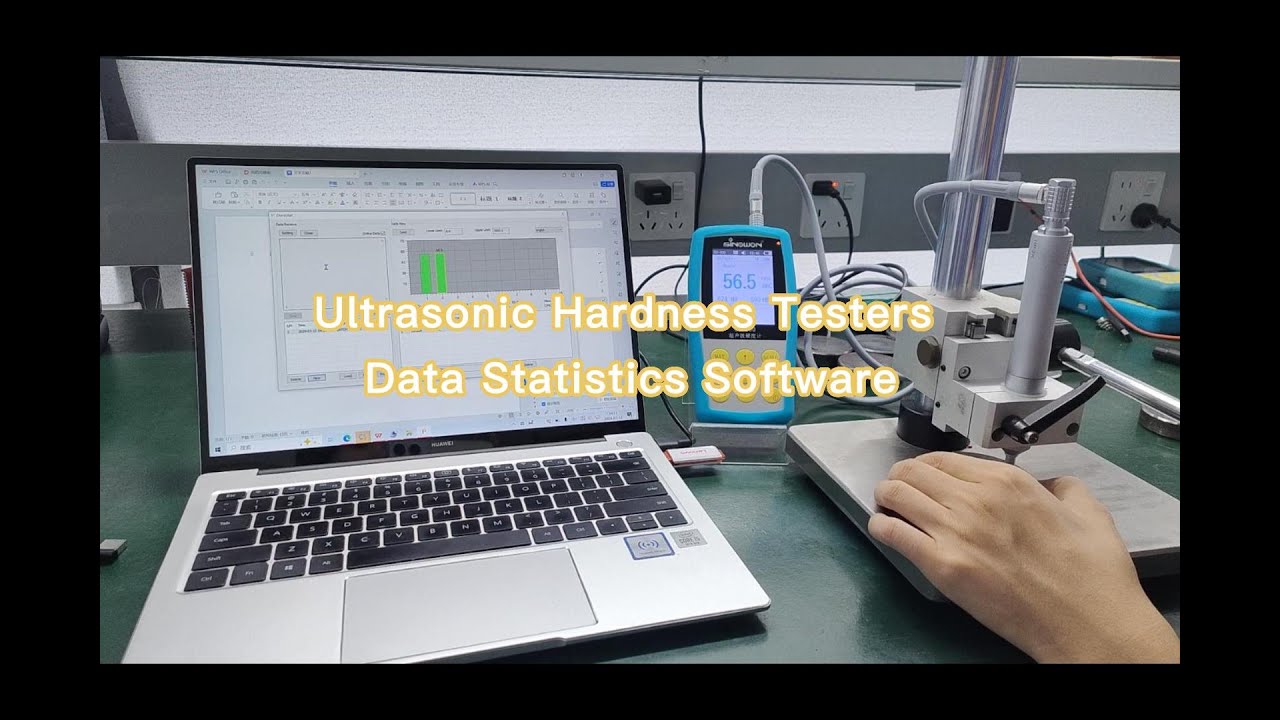 UCI Hardness Tester Data Software - YouTube