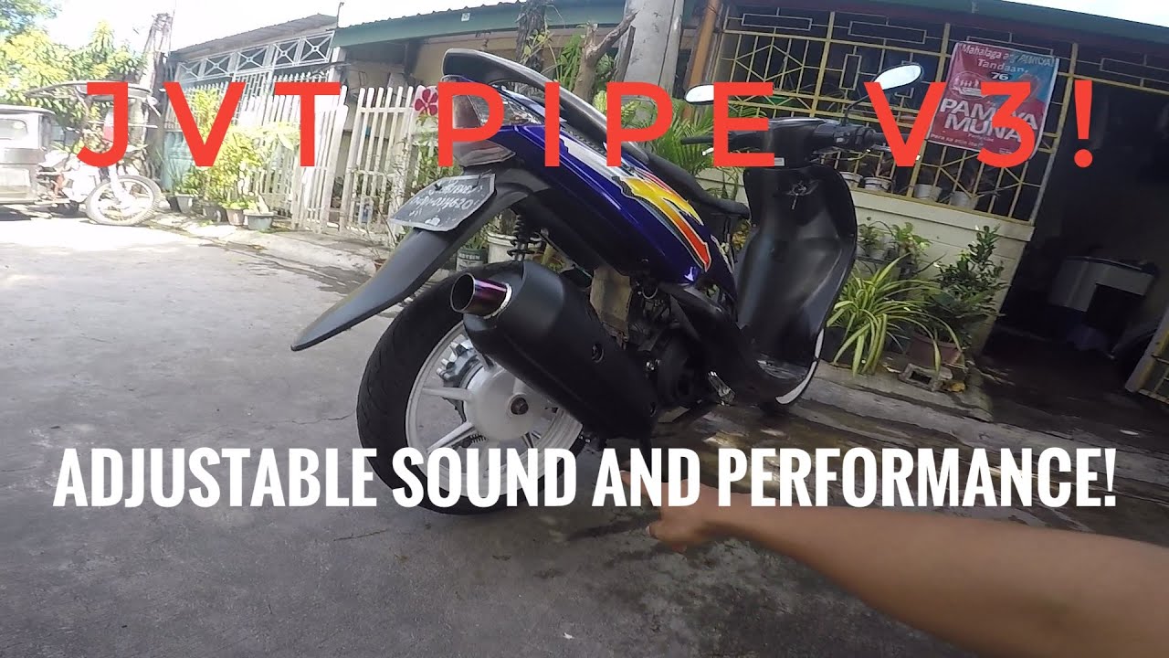 JVT PIPE VERSION 3 | FOR MIO 160 | MIO 59 - YouTube
