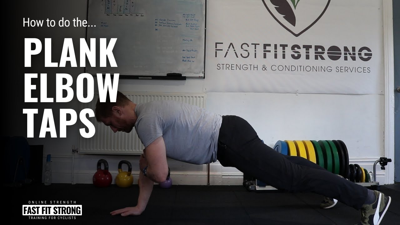 Plank Elbow Taps - YouTube