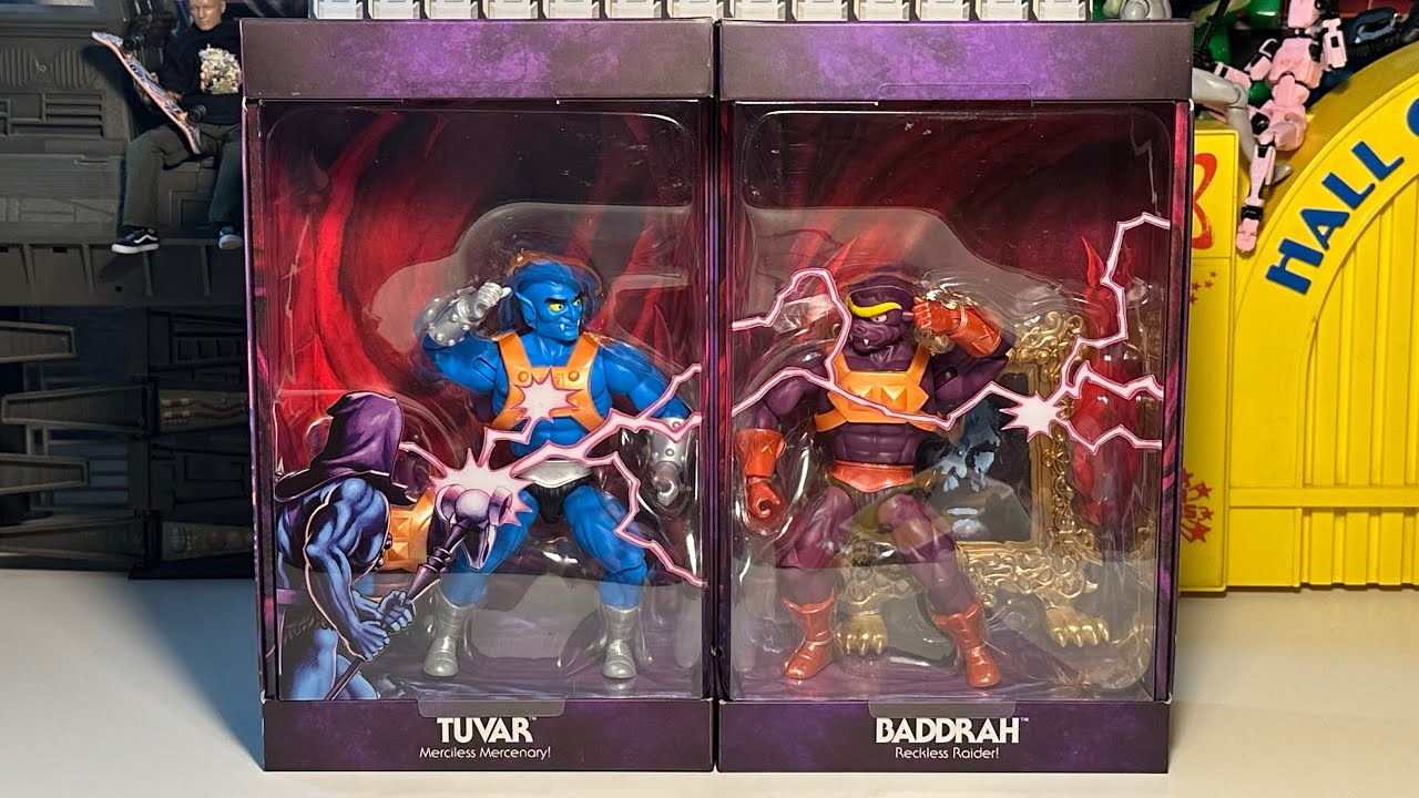 Masters Of The Universe Cartoon Collection Tuvar & Baddrah ( Two Bad ...