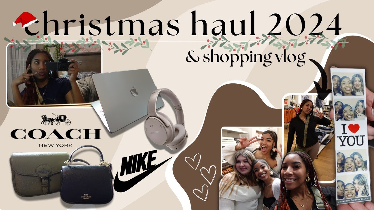 2024 CHRISTMAS HAUL + shopping vlog! - YouTube