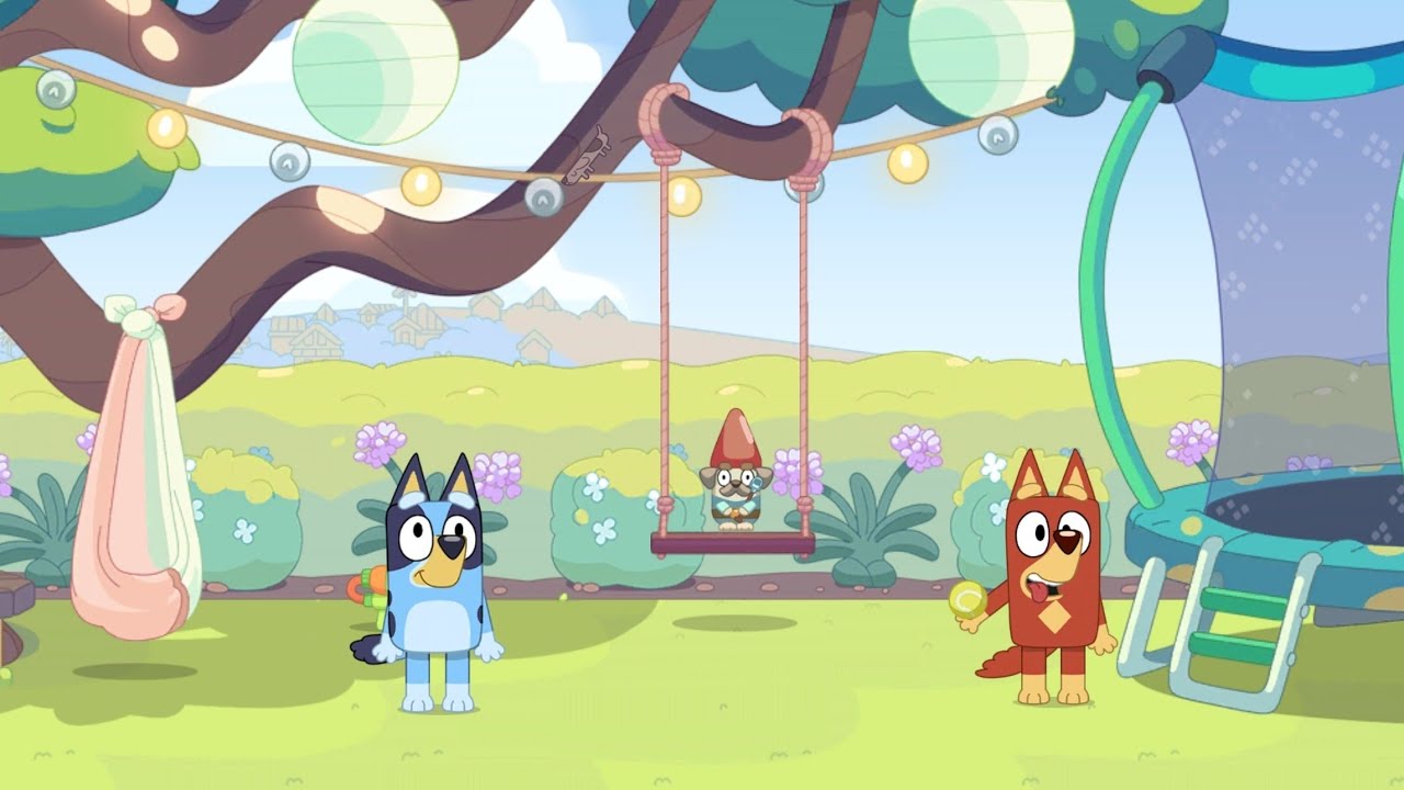 Bluey and Rusty Playing Catch Ball Game 02 - YouTube