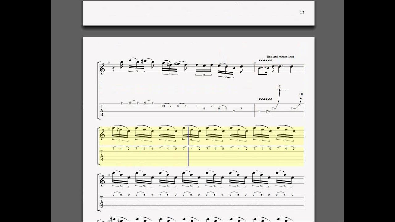 ACDC Dirty Deeds Done Dirt Cheap solo tab - YouTube