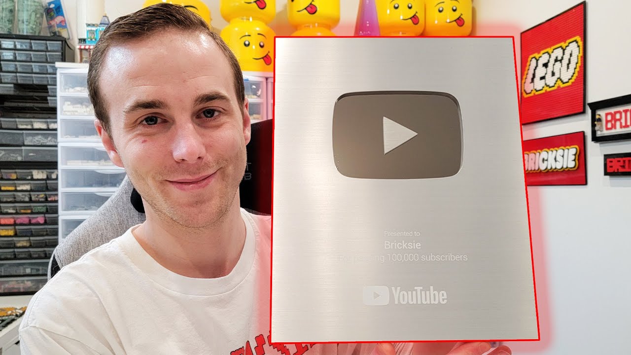 YouTube Silver Play Button Unboxing!! - YouTube