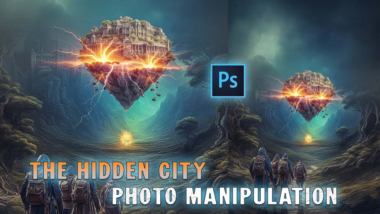 The Hidden City - Epic Cinematic Photo Manipulation | Photoshop ...