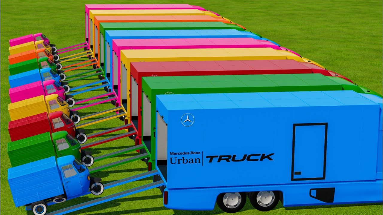 Transport Mini Auto with Urban TRUCK In Fs22 | Farming Simulator 22 ...