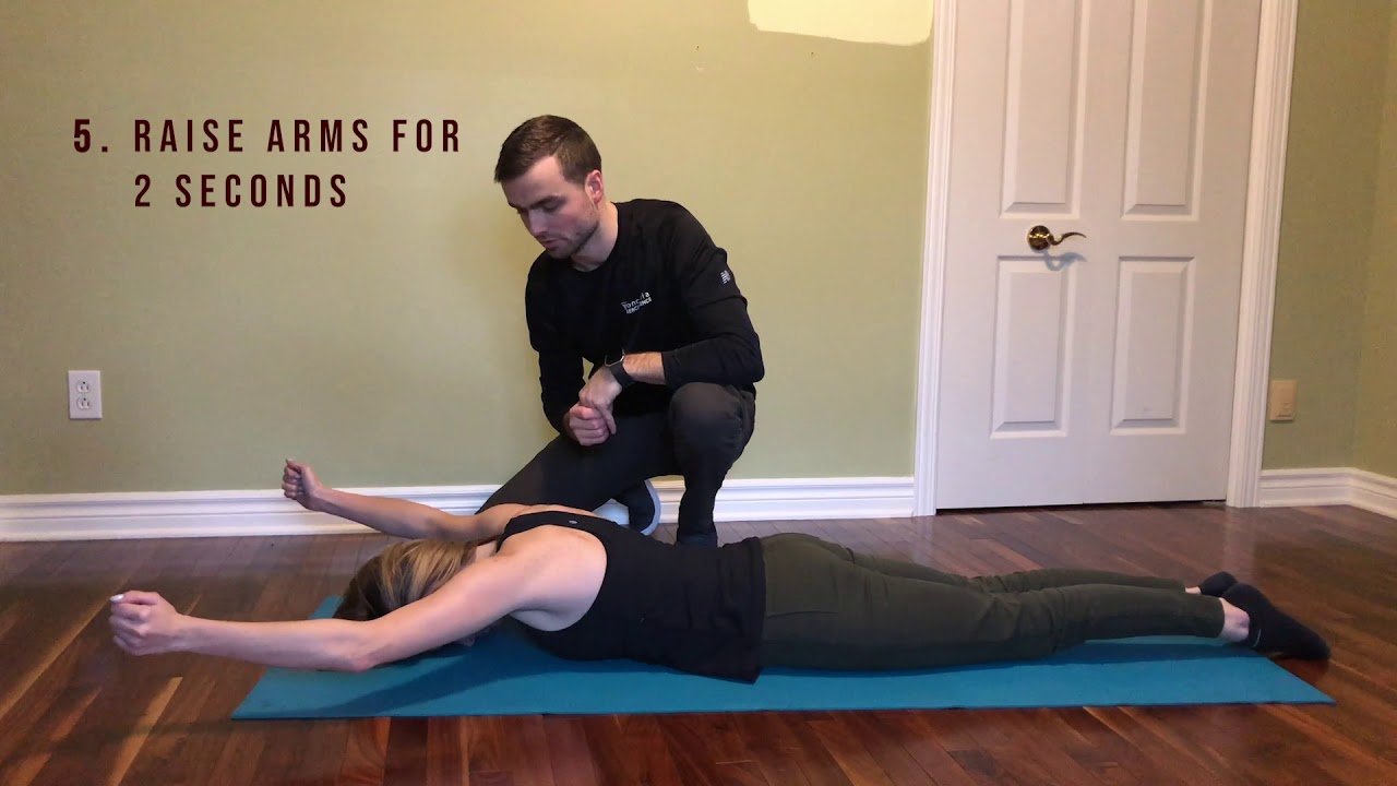 Scapula - Lower Trapezius Activation - YouTube