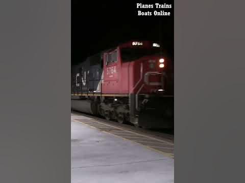 #shorts CN M399 CN 5764 CN 2551 & CN 5763 Locomotives #railfans - YouTube