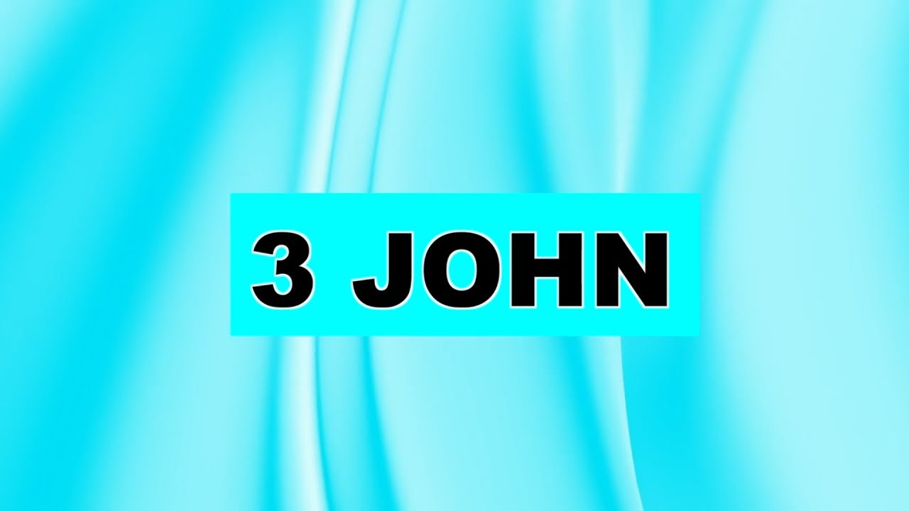 3 John (The Book of 3 John Visual Bible) CEV | Bible Movie - YouTube