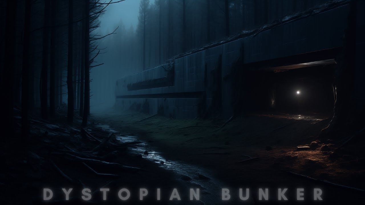 Dystopian Bunker | Deep Sleeping Dark Ambience | Futuristic Sci-Fi ...